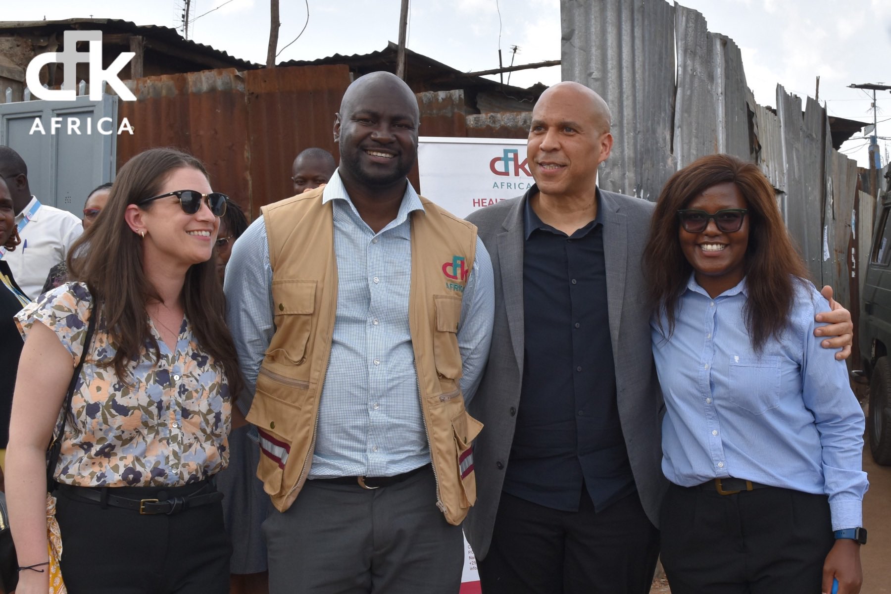 Press Release - U.S. Senator Cory Booker of New Jersey Tours CFK Africa ...